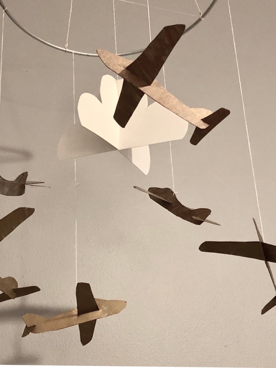 Airplane Mobile – THE MODERN HOMEMAKER