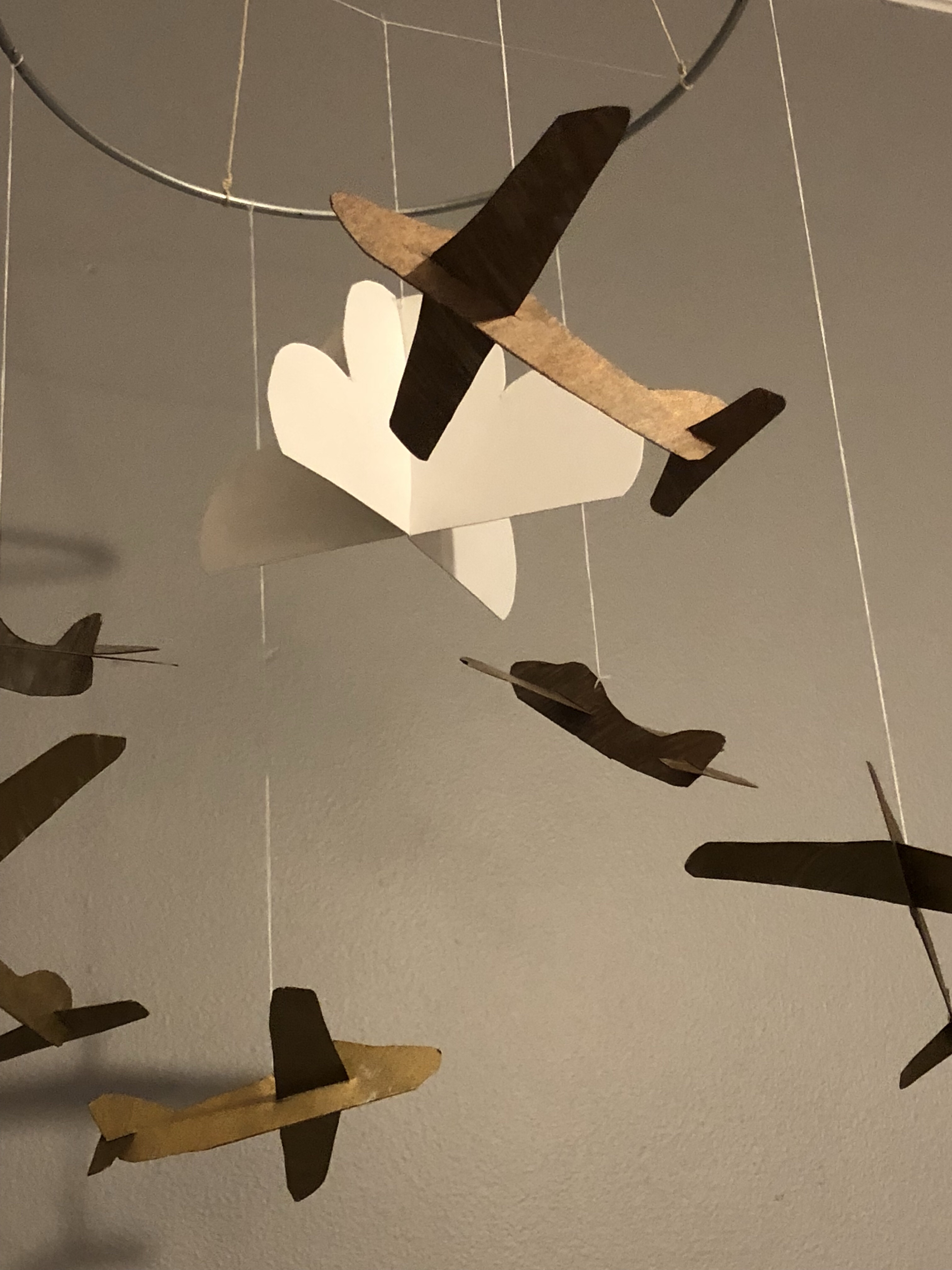 Airplane Mobile – THE MODERN HOMEMAKER