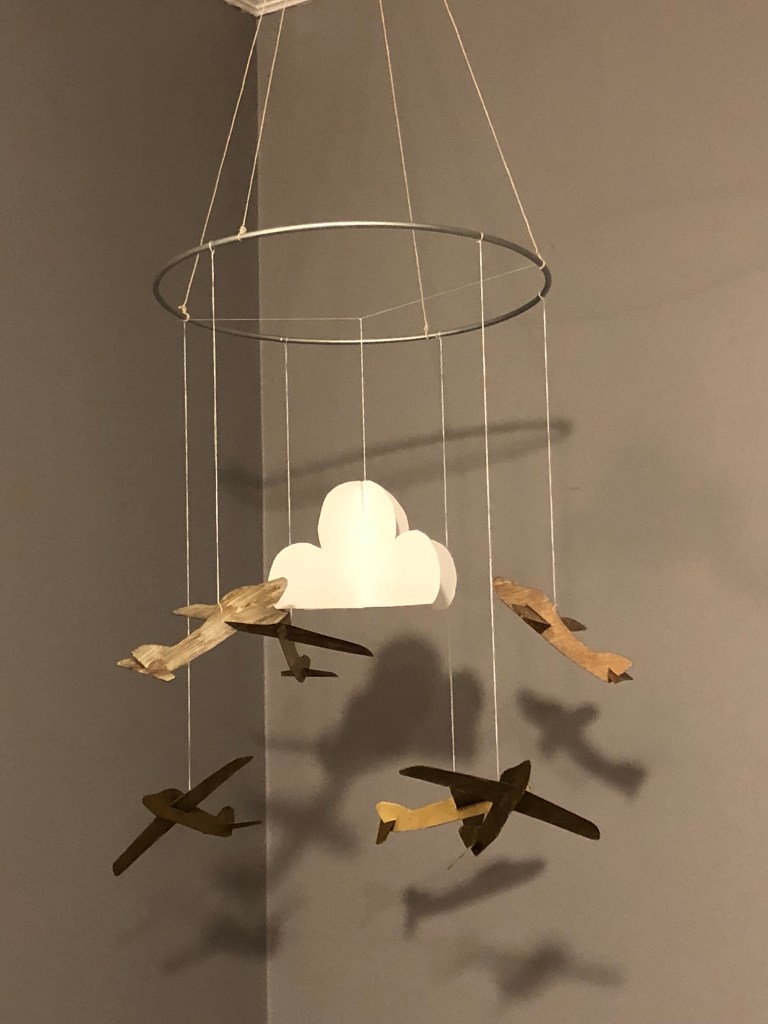 Airplane Mobile – THE MODERN HOMEMAKER
